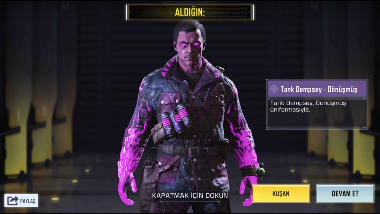 COD Mobile | TANK DEMPSEY - DÖNÜŞMÜŞ "ZOMBİ SKİN" İNCELEME, OYNANIŞ ...