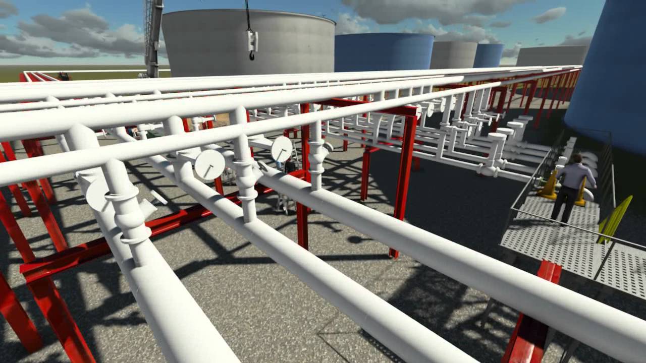 Oil Storage Facilities Conceptual Model - YouTube