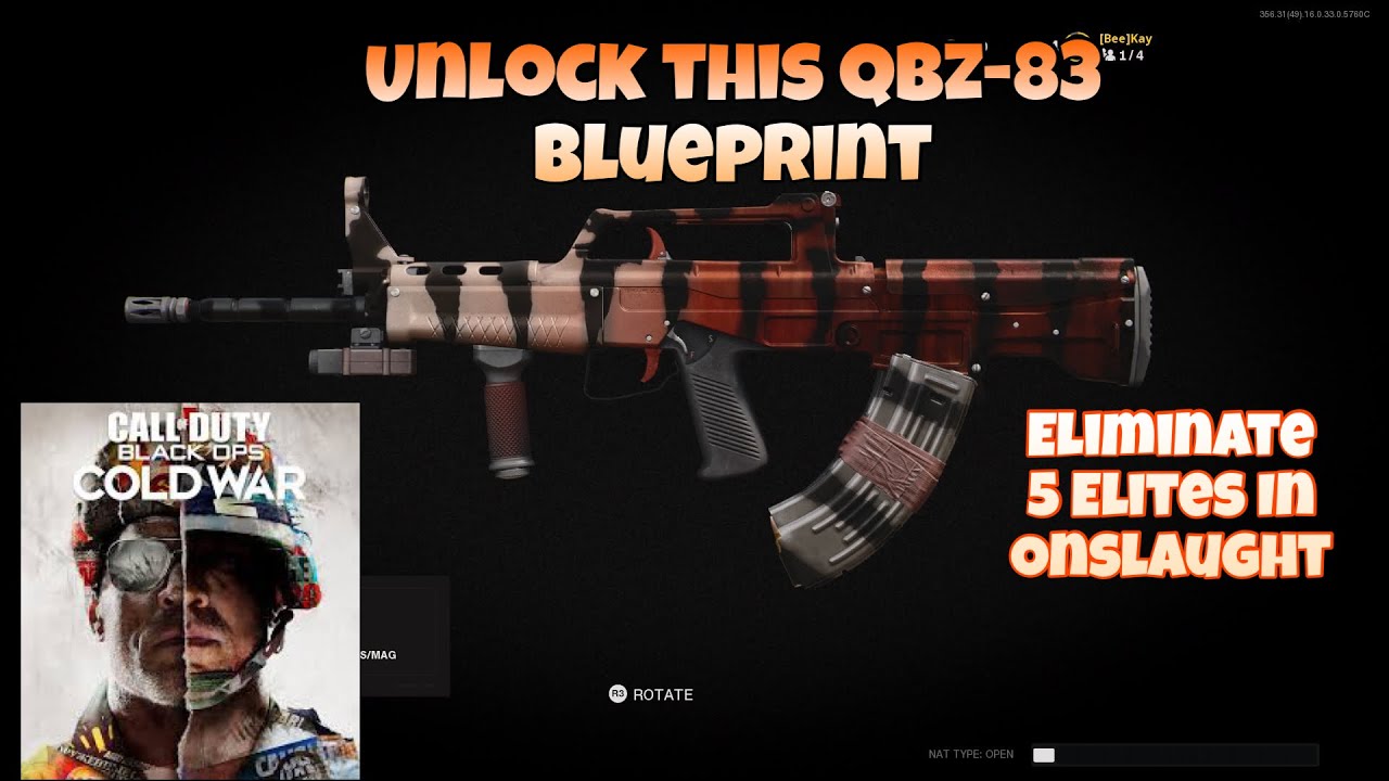 Eliminate 5 Elites in Onslaught Matches | How to Unlock Blueprint in ...