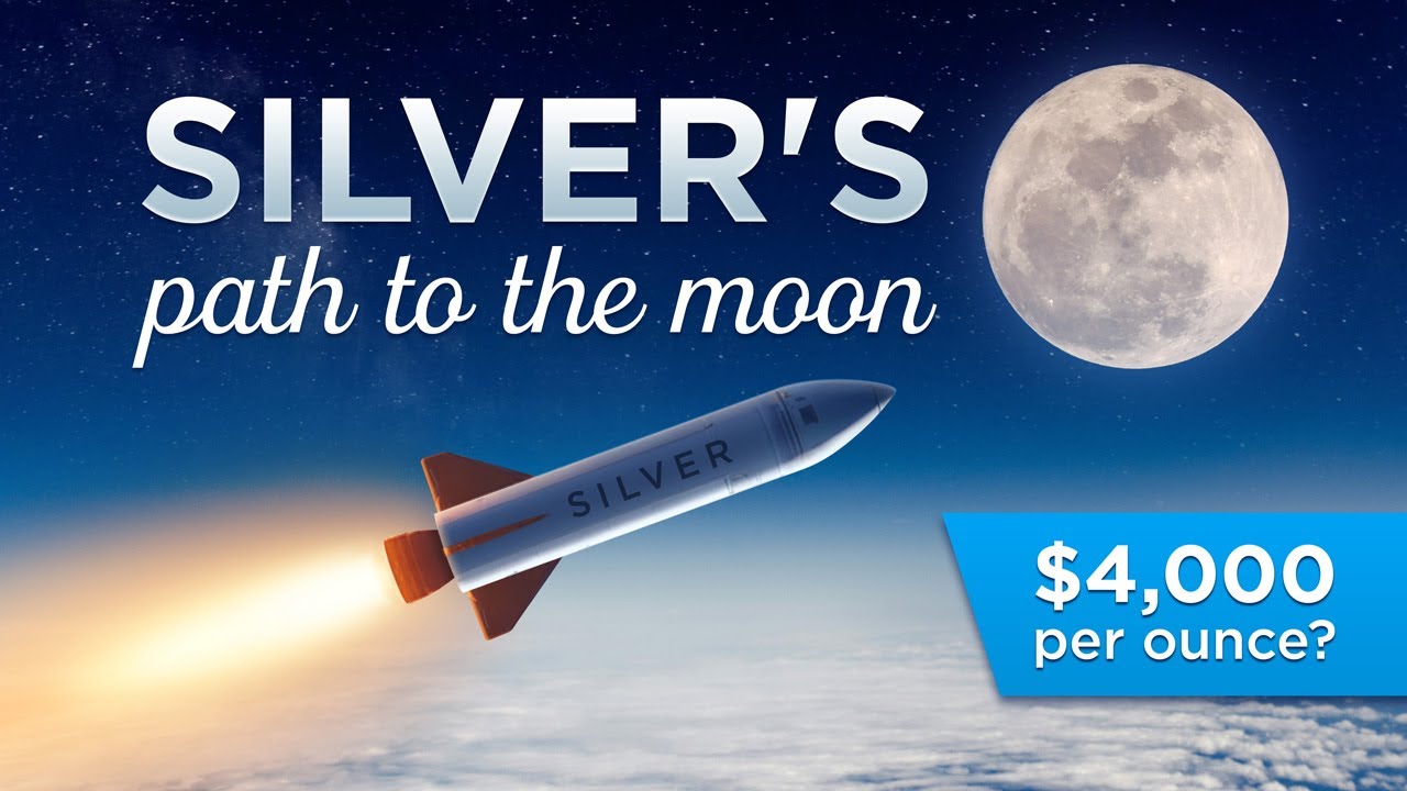 Silver's path to the moon - can silver rise to $4,000 an ounce? - YouTube