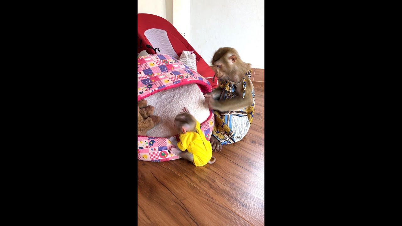 Jaila Teach Maddox how to make a bed - YouTube