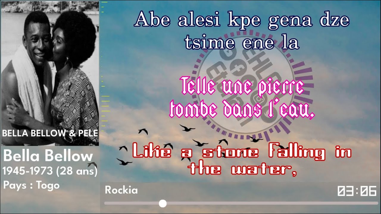 Bella Bellow : Rockia + Lyrics Ewe, Français et Anglais #Etonam - YouTube