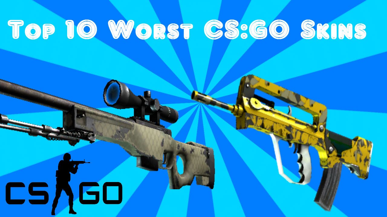 Top 10 Worst CS:GO Skins - YouTube