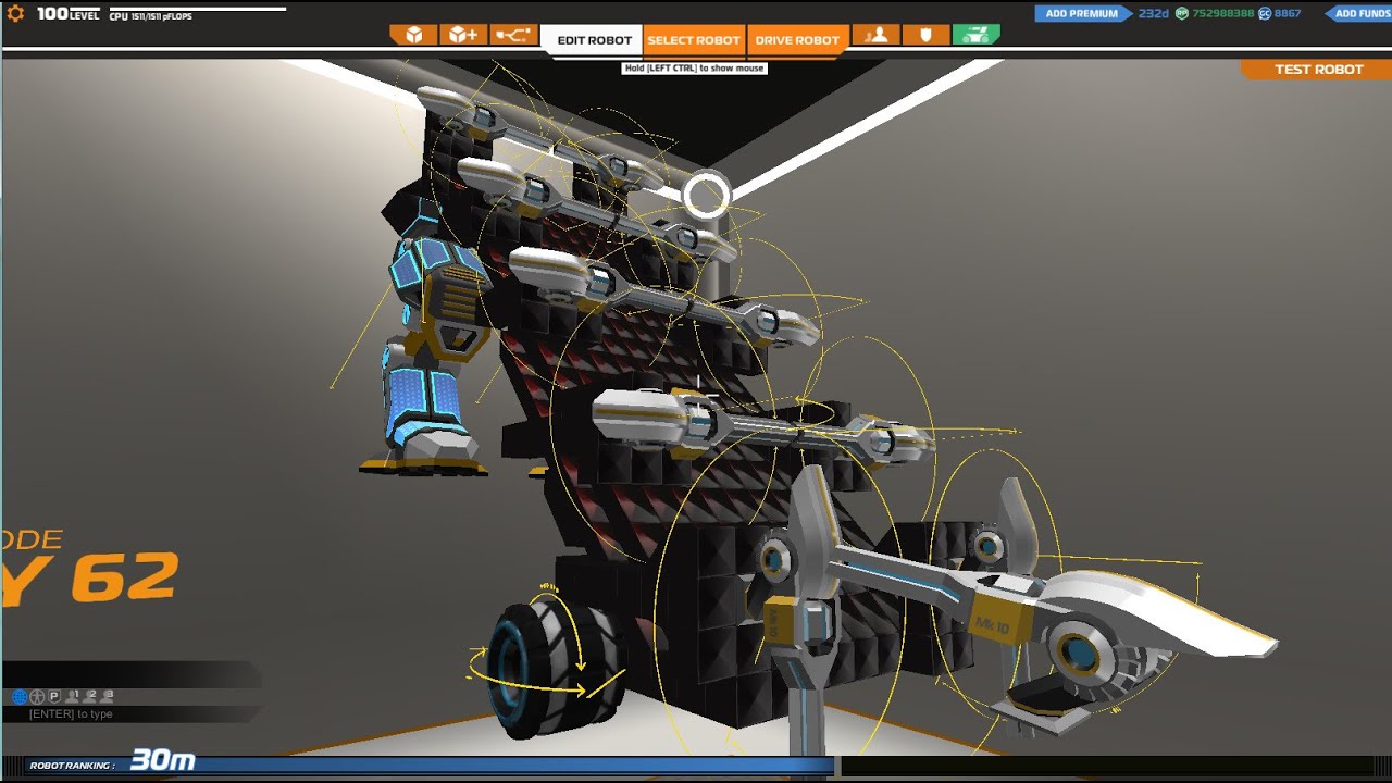 robocraft Introduction Battle SMG Mech Legs Tank " Their name is a ...
