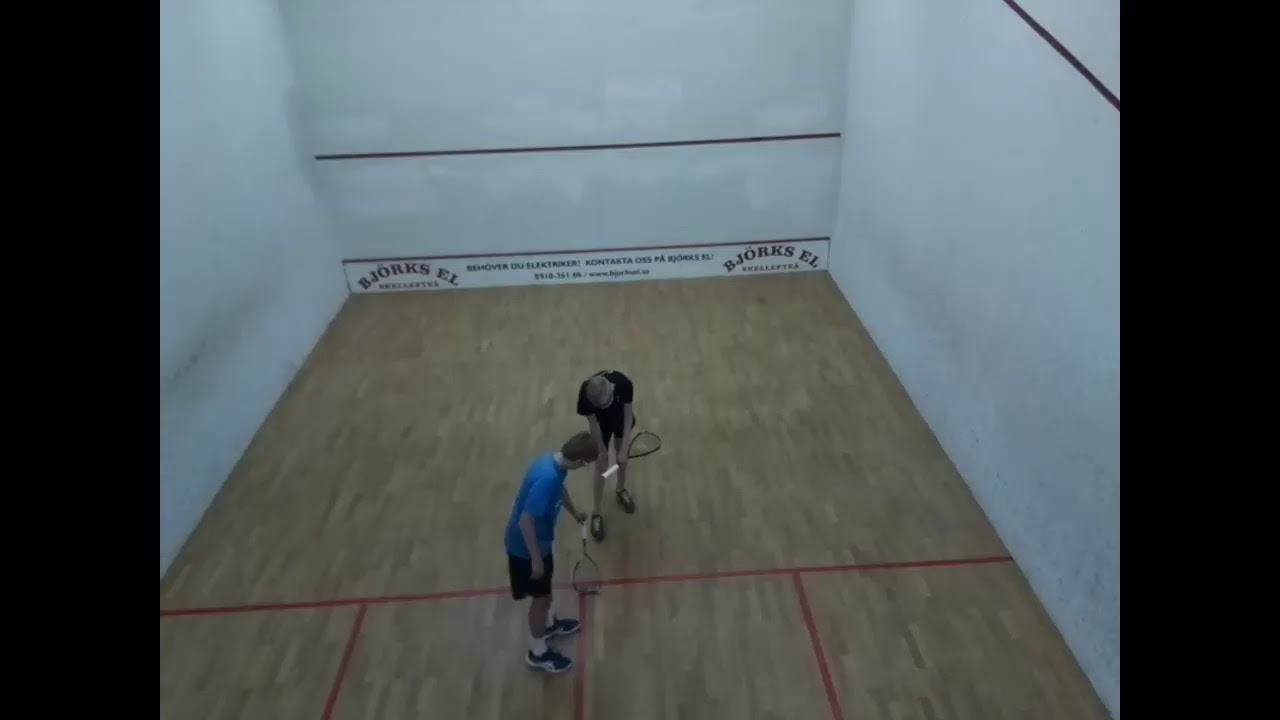 Skellefteå Squash Bana 1 Live Stream - YouTube