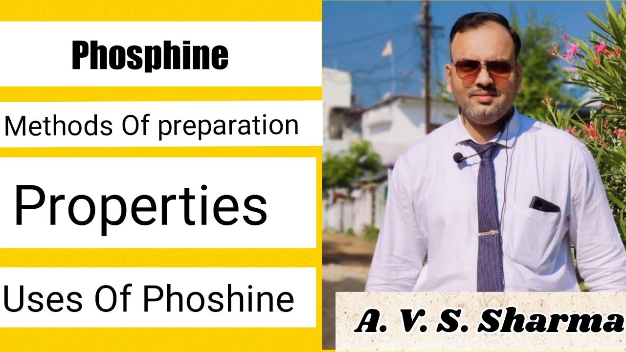 Methods Of Preparation Of Phosphine //Physical And Chemical Properties ...