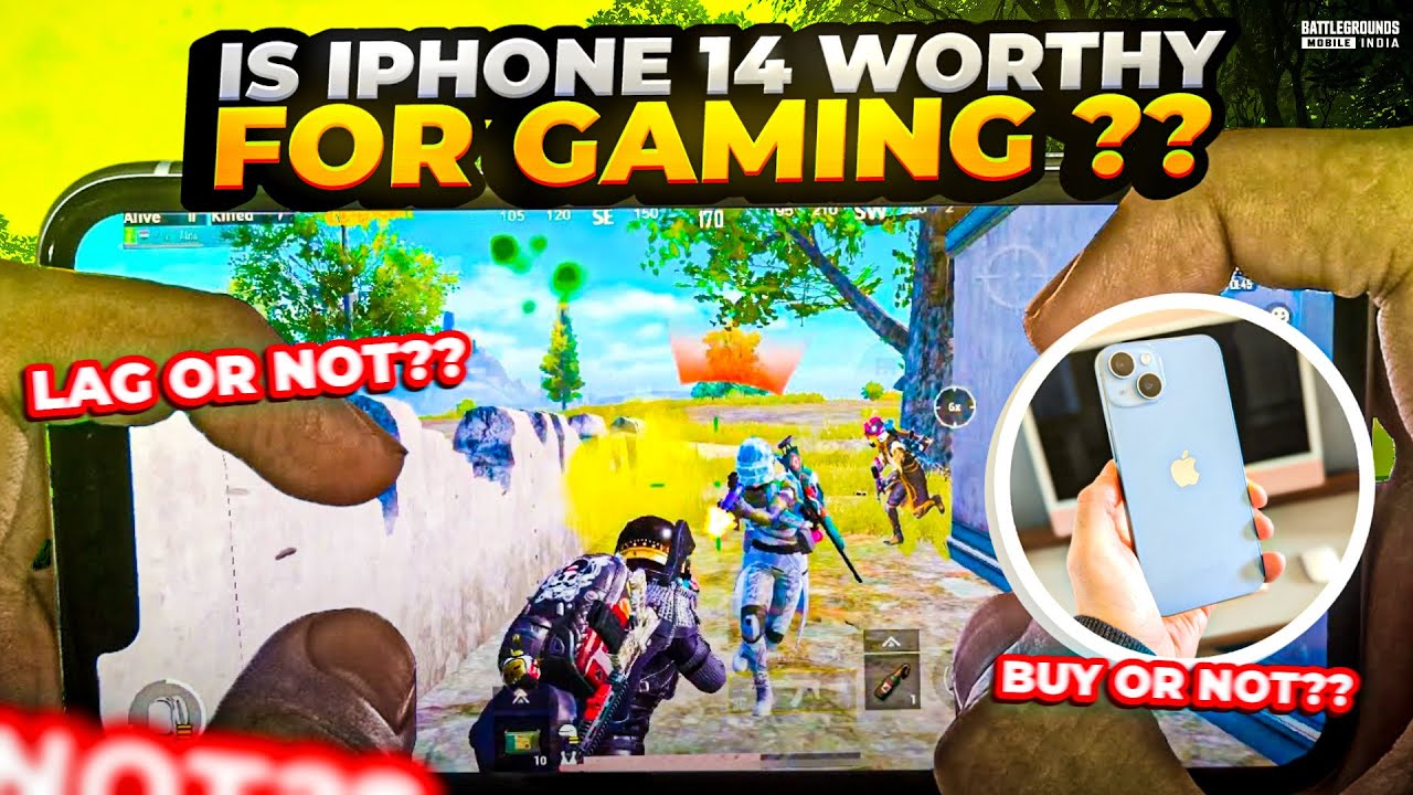 iPhone 14 Gaming Review: iPhone14 PUBG/BGMI Test in 2024🔥Best For ...