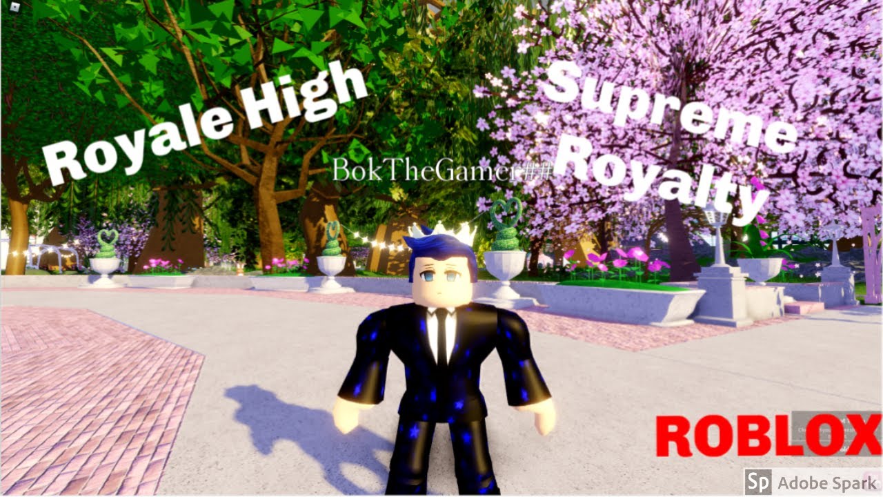 I Was Crowned Supreme Royalty In Roblox Royale High - YouTube
