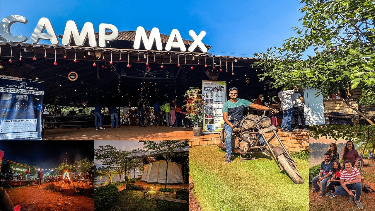Camping near Mumbai | Camp Max | Day 1 | Karjat | Lake Side Camping ...