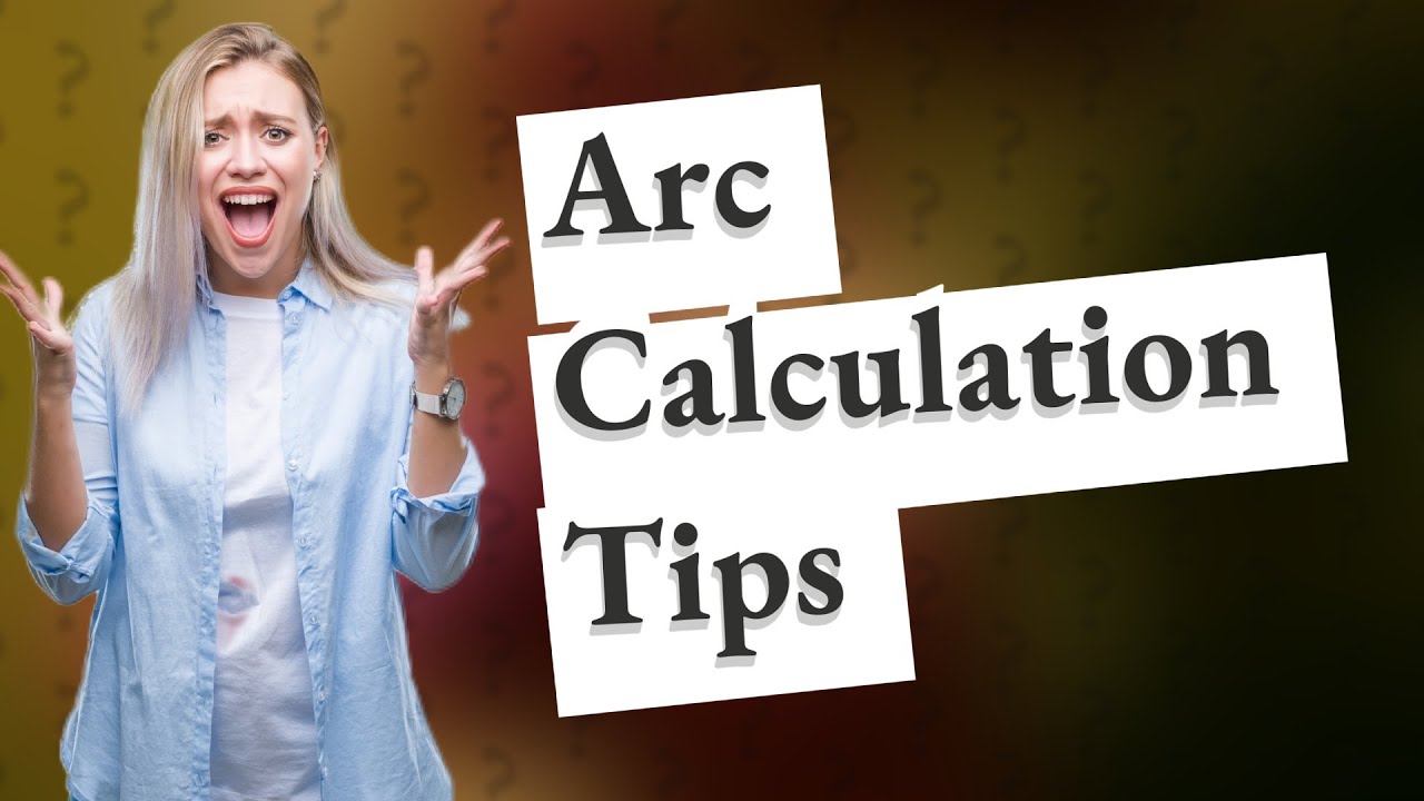 How to calculate a arc? - YouTube