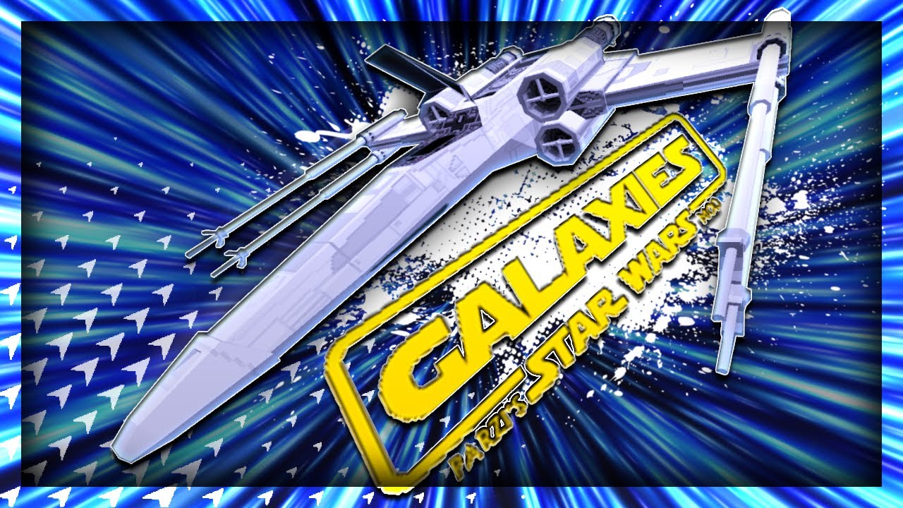 MINECRAFT STAR WARS MOD REVIEW (Galaxies: Parzi's Star Wars Mod) - YouTube