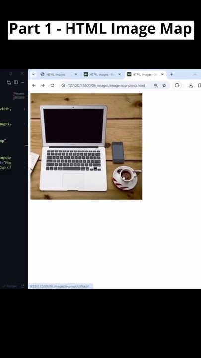 Mastering Image Maps: HTML Essentials! #htmlintroduction #codewithmayur - YouTube