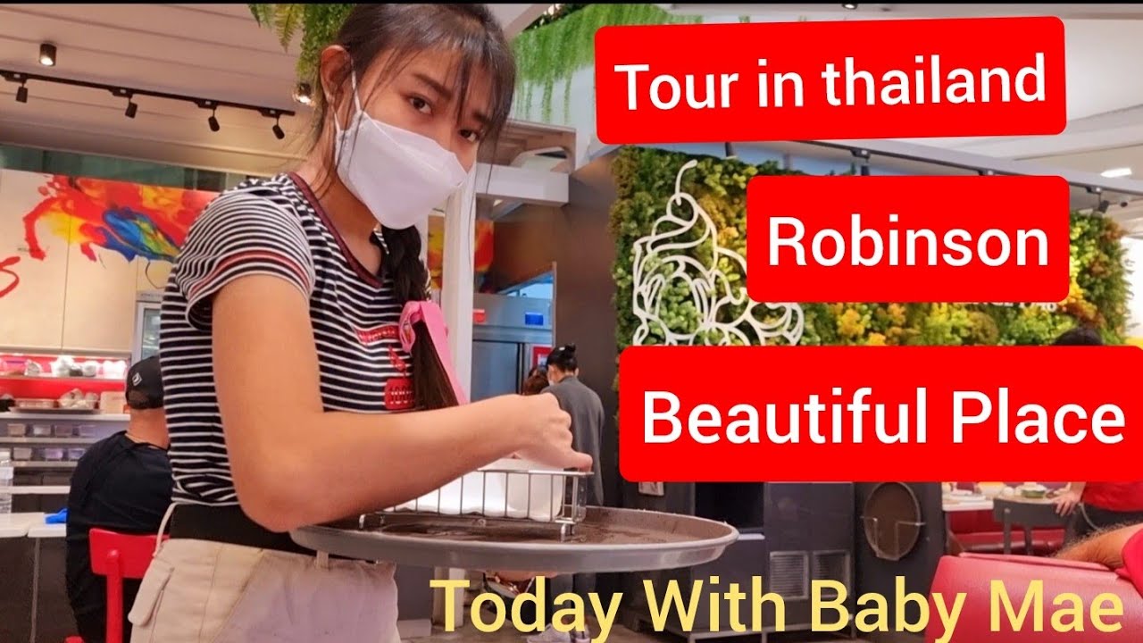 Tour In THAILAND Robinson Department Store Beautiful PLace - YouTube