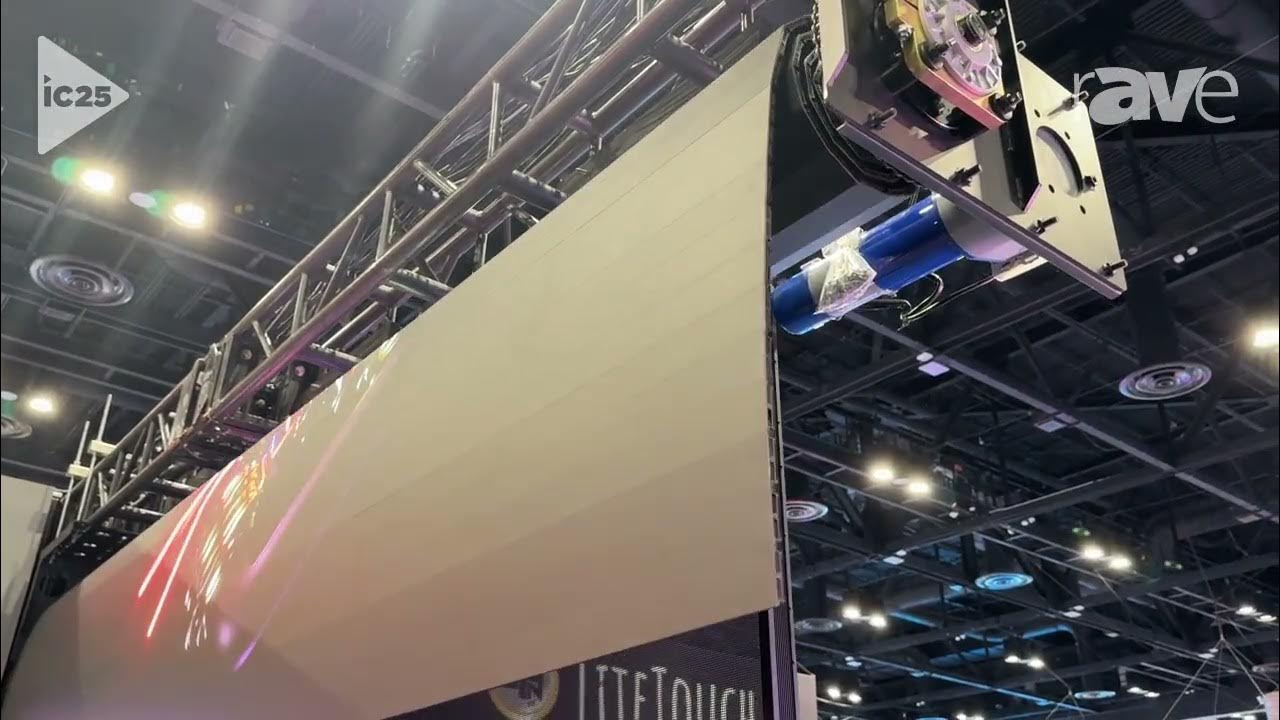 InfoComm 2025: Primeview Global Shows Off ReVolve, a Rugged Roll-Up LED Display - YouTube