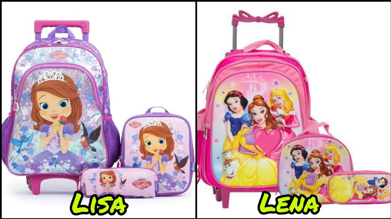 lisa or lena Sofia vs Princess Cute Things 💕 #lisandlena - YouTube