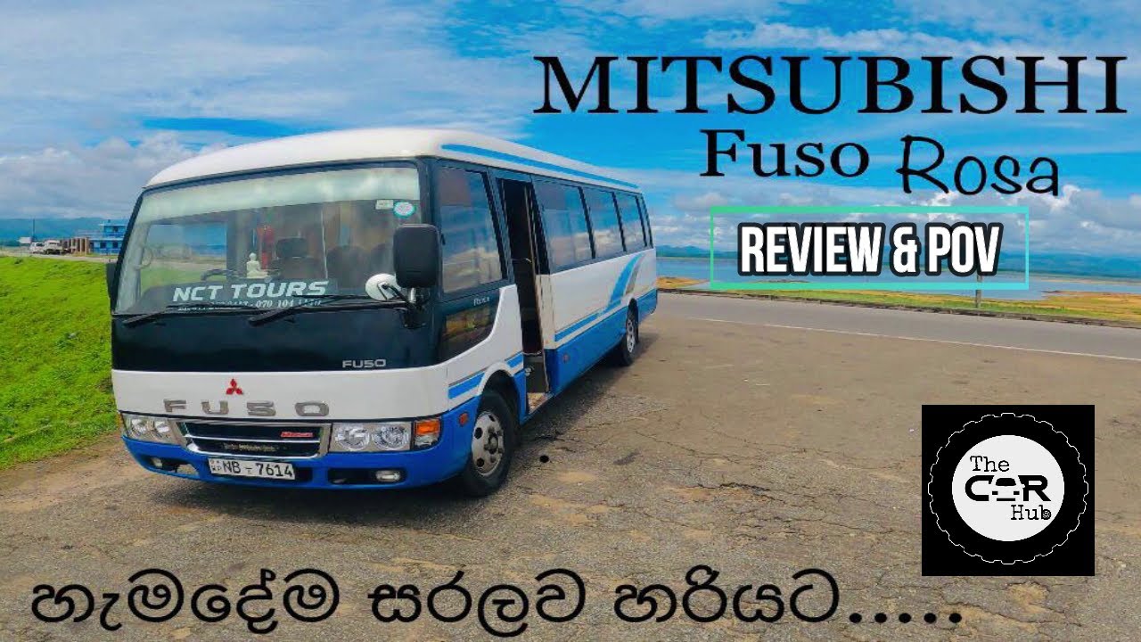 Mitsubishi rosa Detailed review and POV Drive - YouTube