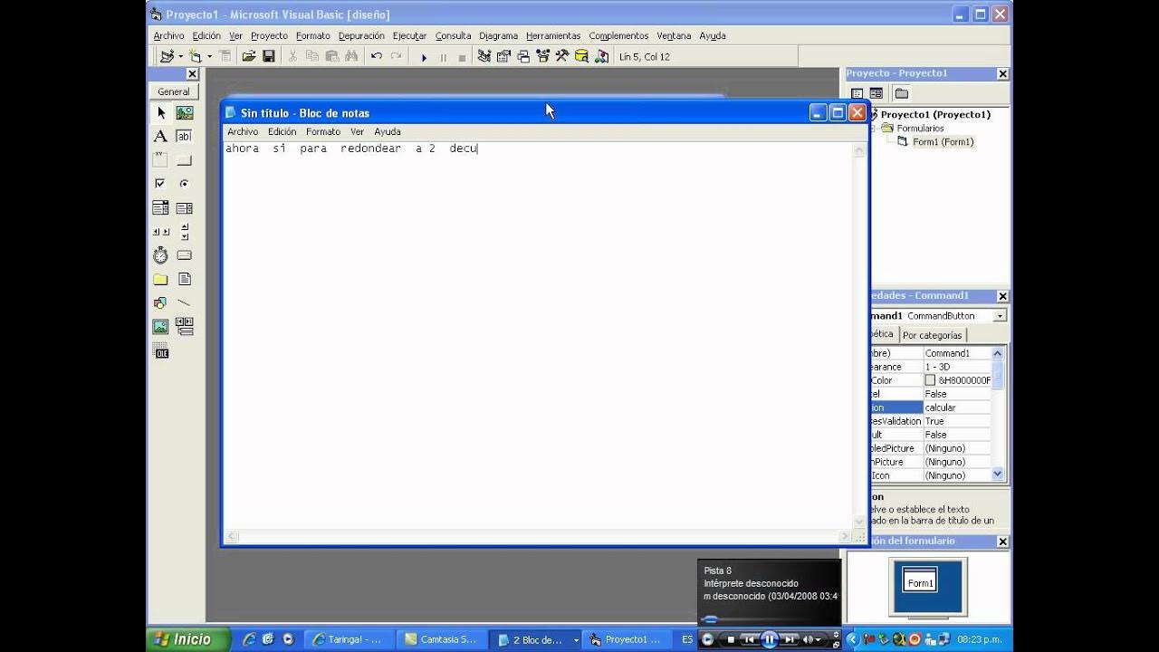 REDONDEAR UN NUMERO EN VISUAL BASIC 6.0 - YouTube