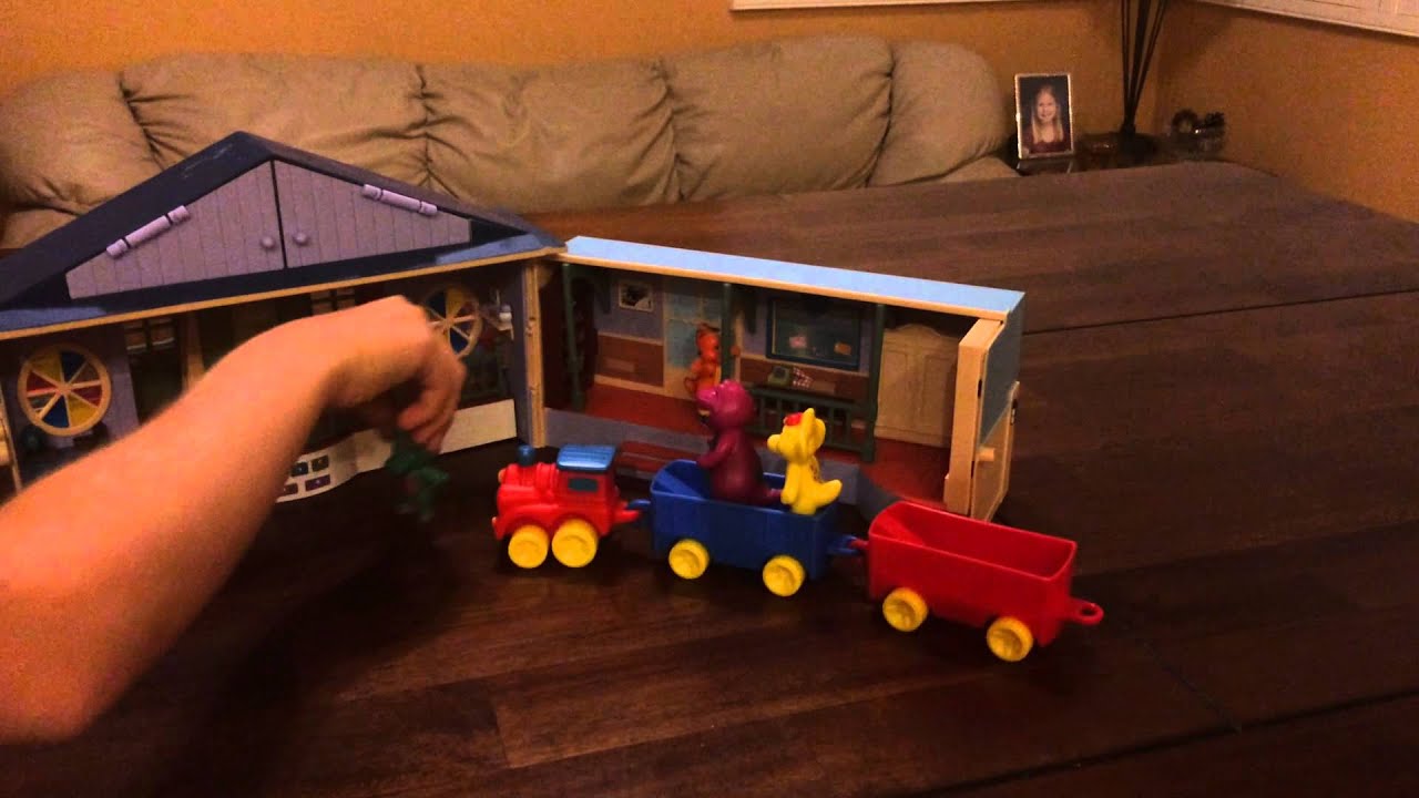 Barney Train Station - YouTube