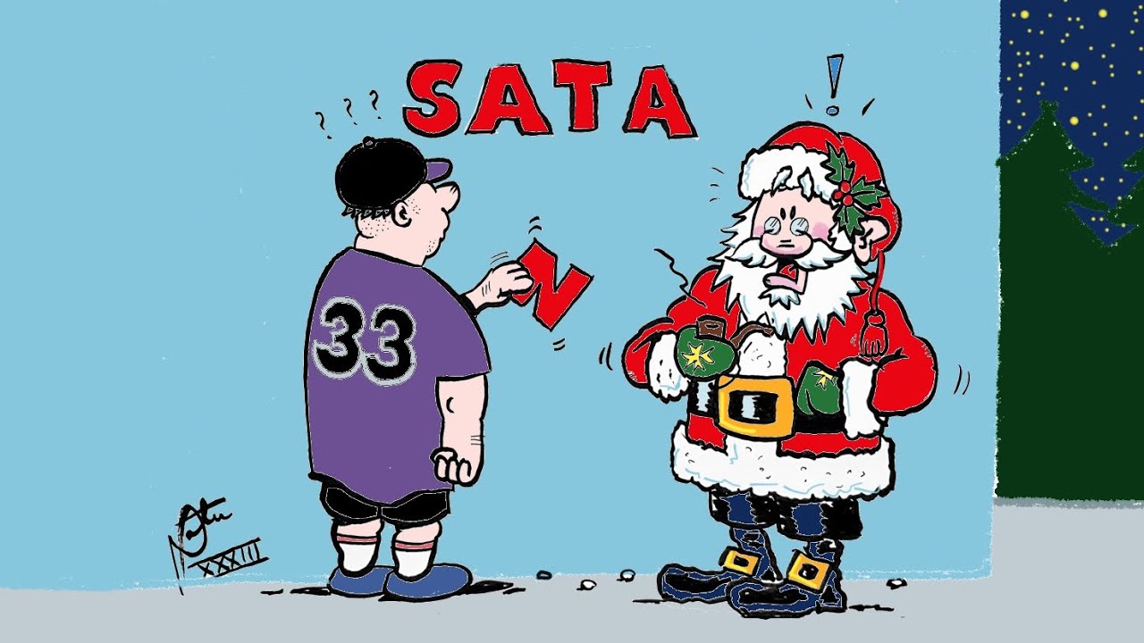 Spelling SANTA for @MGKBOSTON #vinylcommunity - YouTube