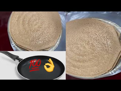 Biddeena daakuu/harcee daqiiqaa 💯qofaan maxbashaa irrati/furno duqeet injera recipe