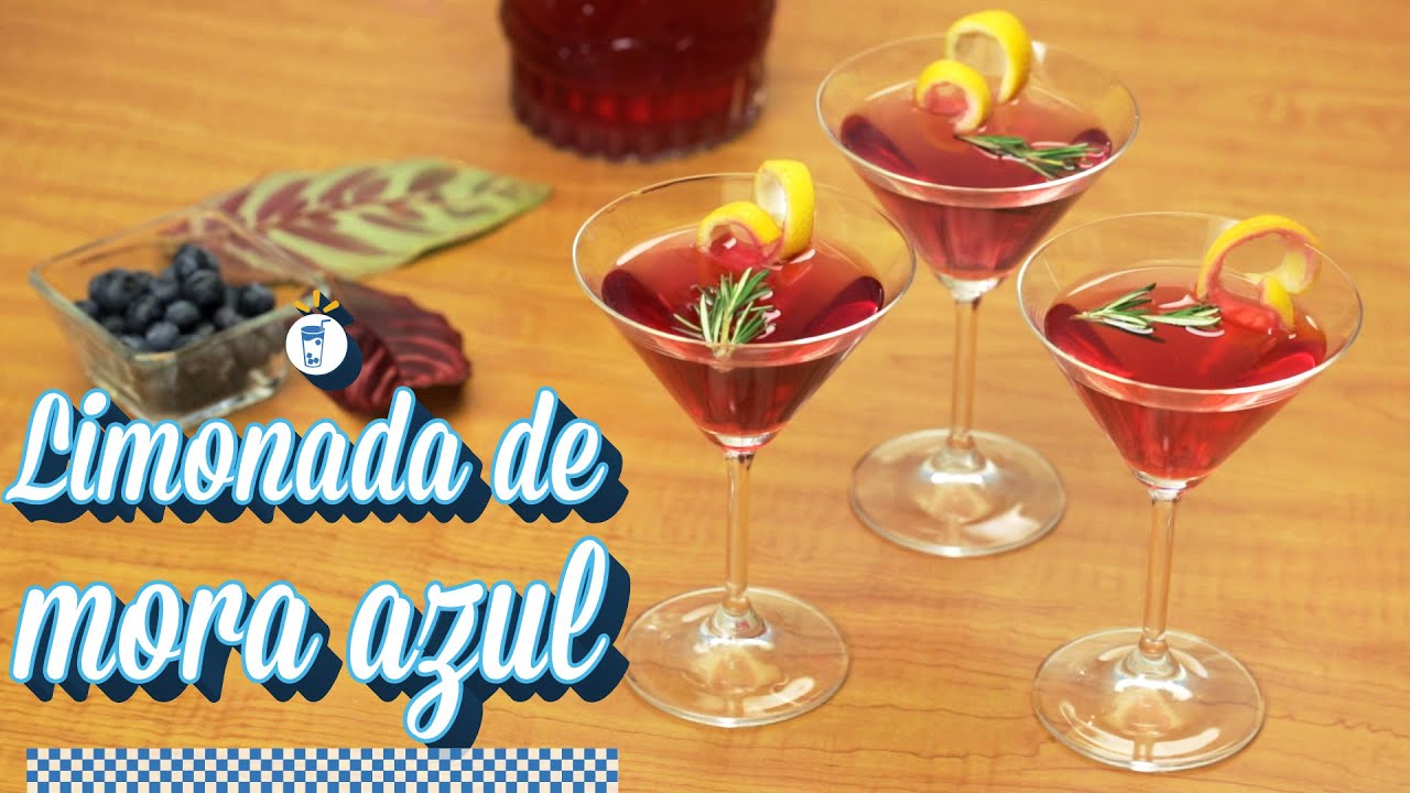 ¿Cómo preparar Limonada de Mora Azul? - Cocina Fresca - YouTube