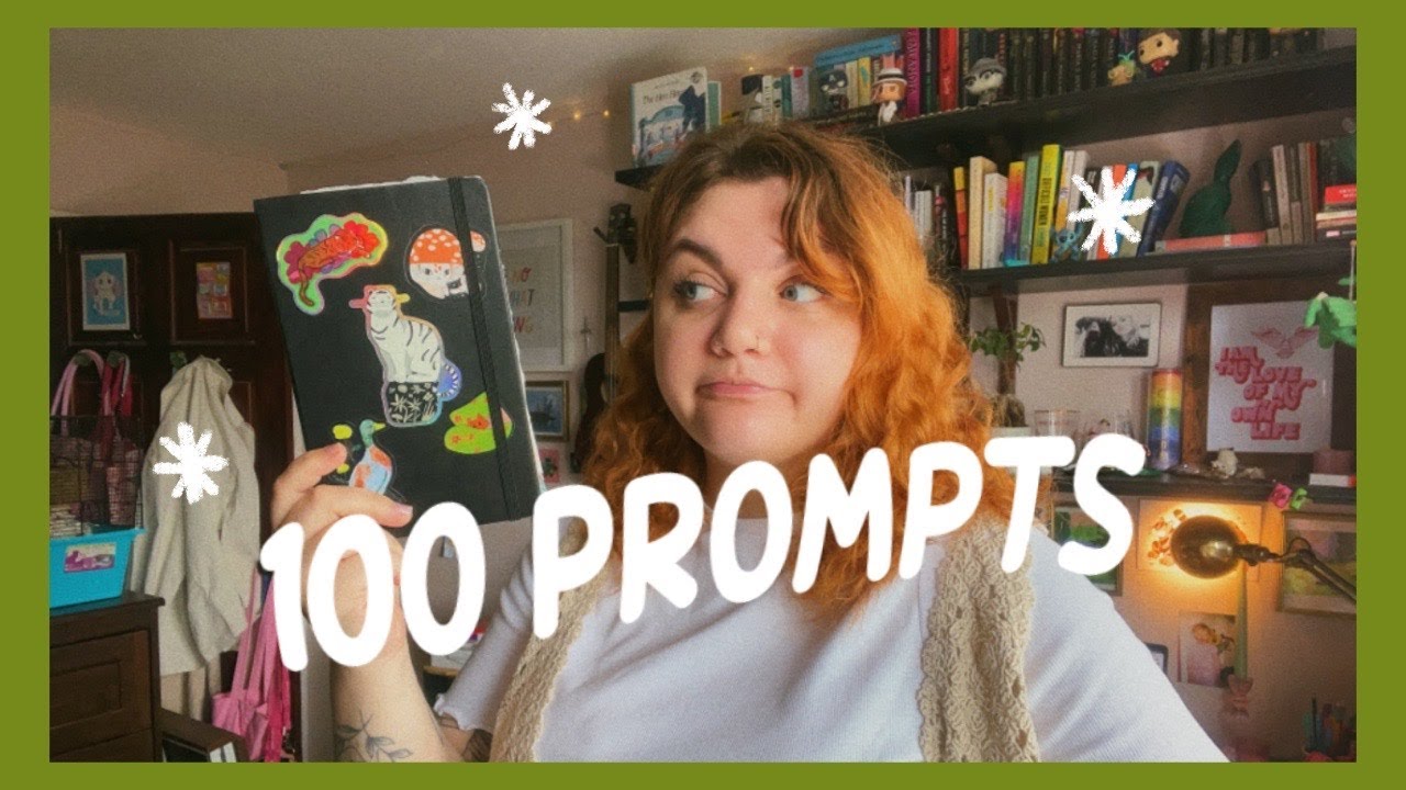 Sketchbook Ideas ★ 100 Prompt Page Ideas - YouTube