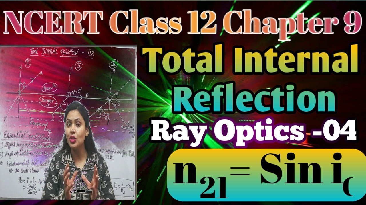 Total Internal Reflection |TIR| Ray Optics | Class 12 Physics Chapter 9 ...