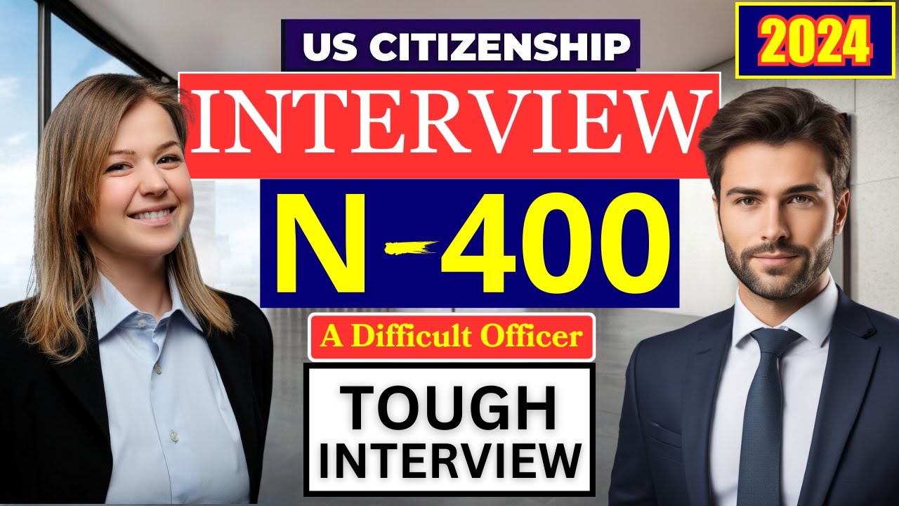 NEW! (Actual Case) US Citizenship Interview 2024 Questions & Answers ...