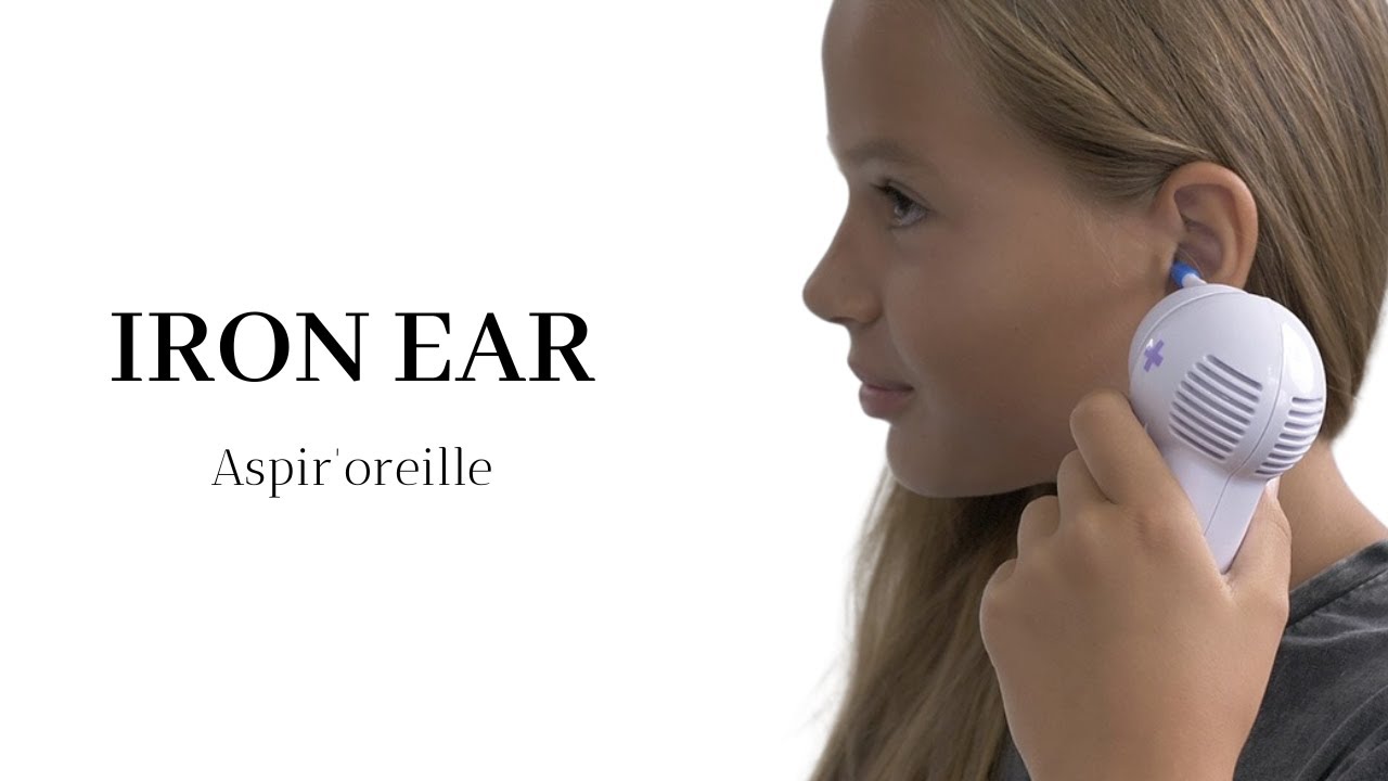 IRON EAR : Aspir'oreille Anti Cerumen Avec Embouts en Silicone Doux ...