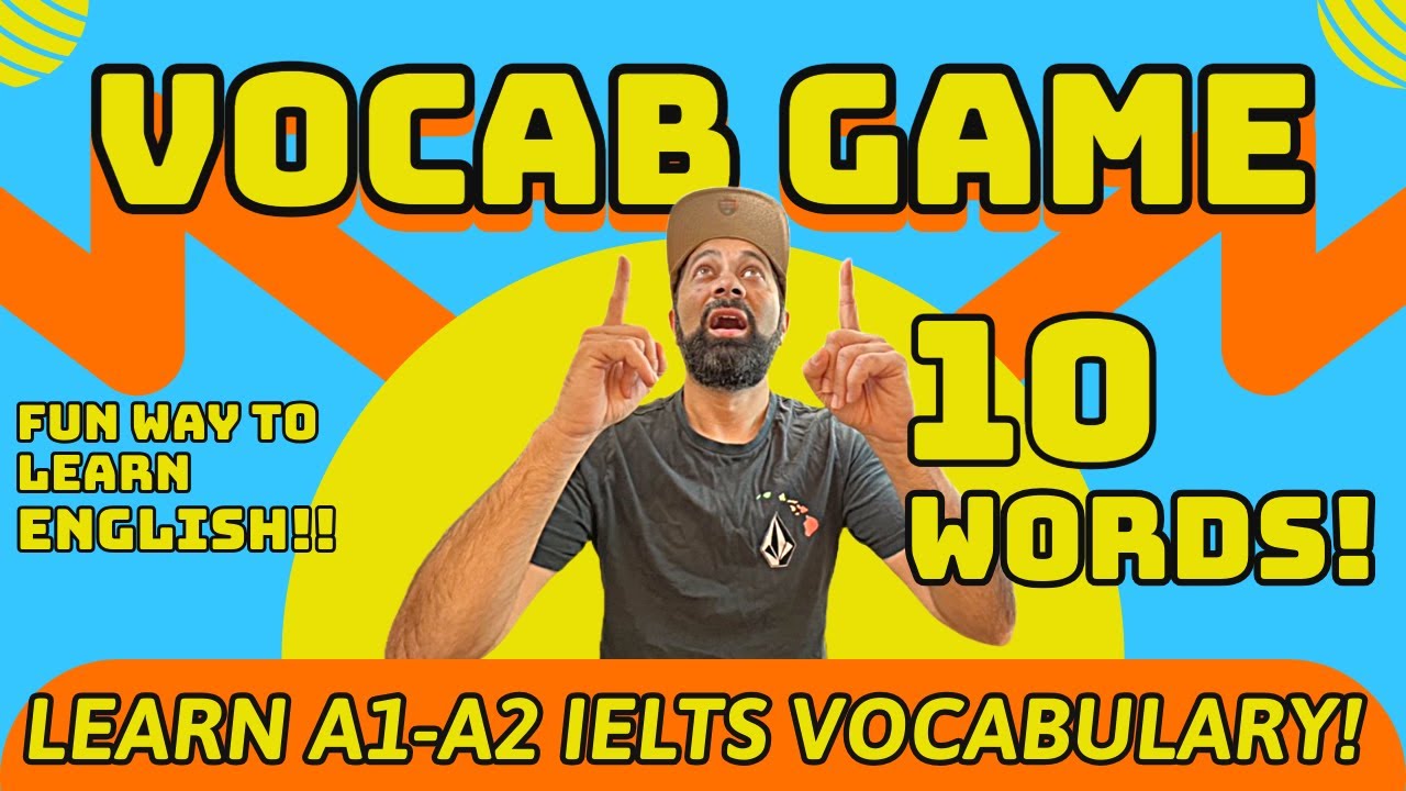 🌟 Fun English Vocabulary Game: Guess the A1-A2 IELTS Words! 🤩 🙋‍♀️ 🙋 🚀 - YouTube