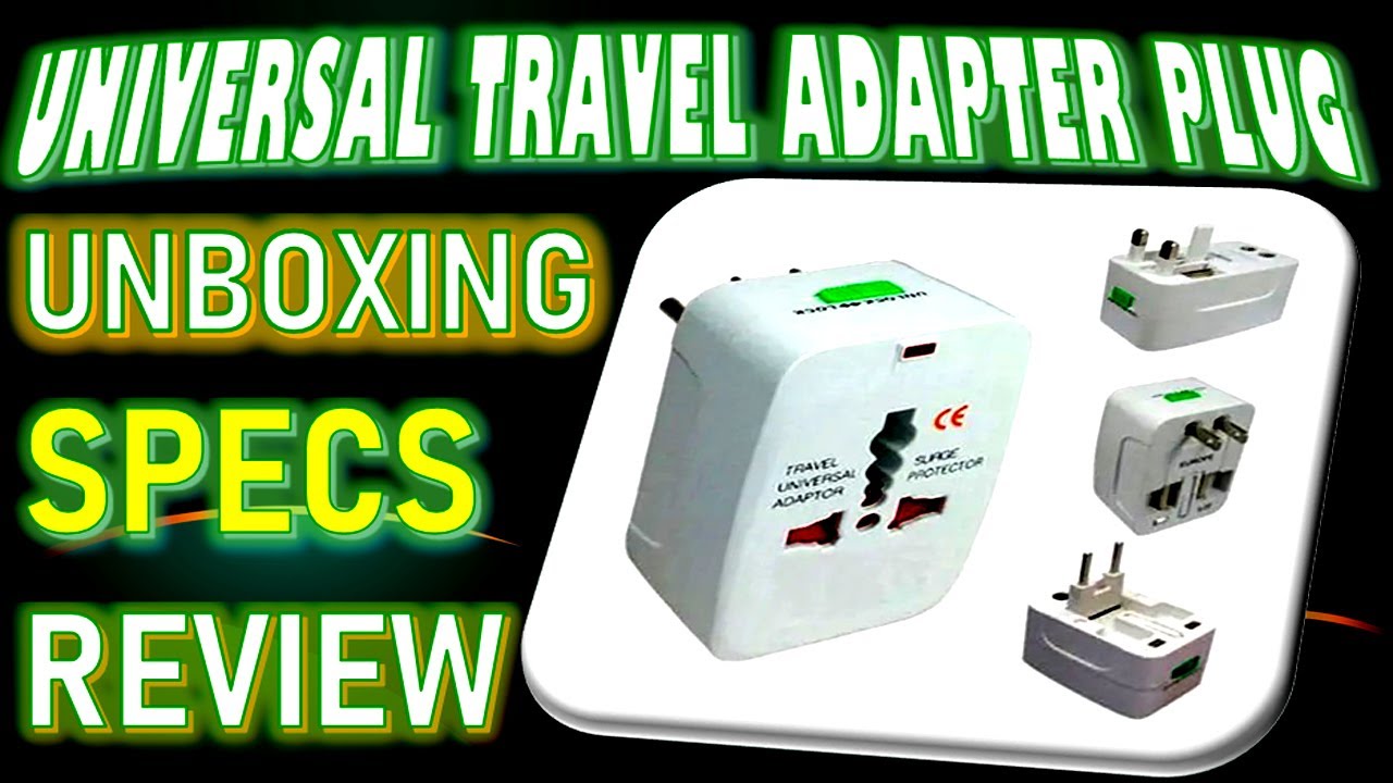 TRAVEL ADAPTERS and Power PLUGS explained | Best universal travel ...