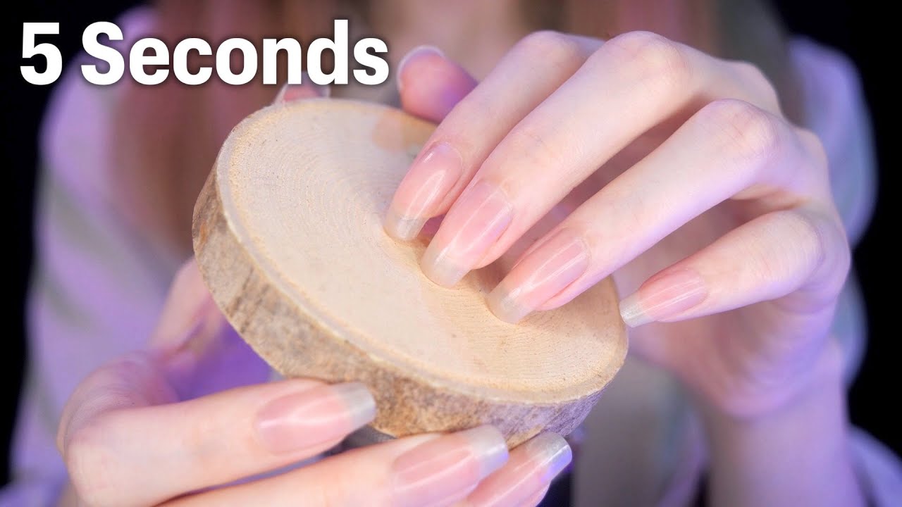 Tapping ASMR for People Who Get Bored Easily / 3 Minutes (5 Seconds ...