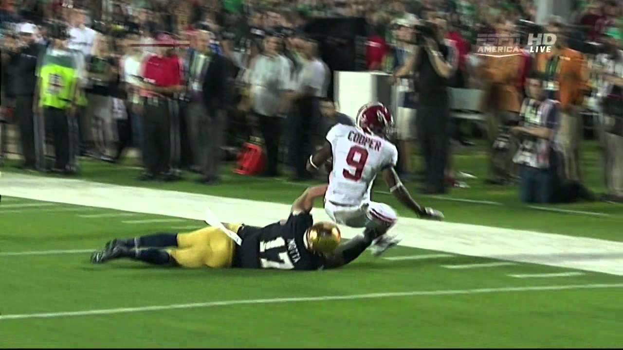 Zeke Motta vs Alabama 2013 BCS Championship - YouTube