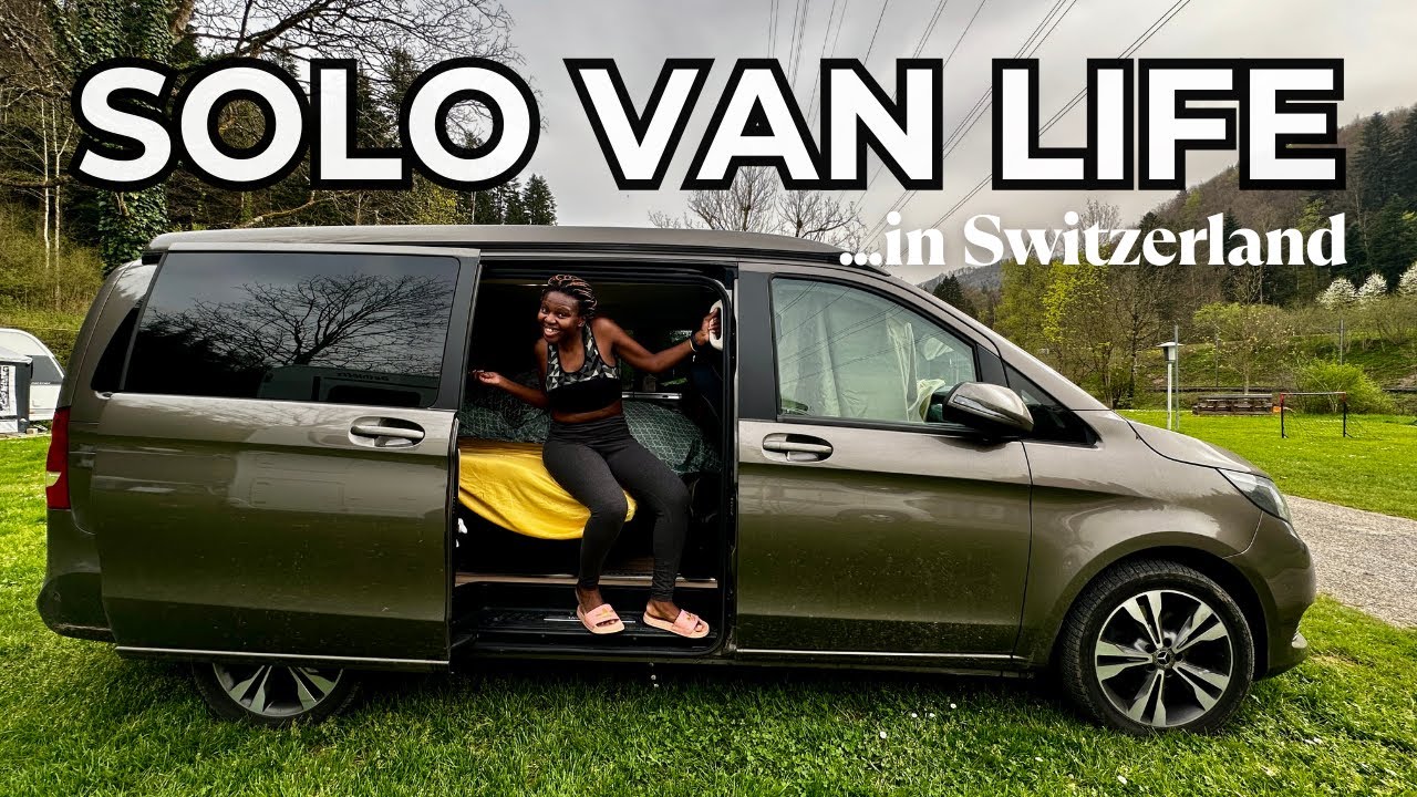Another Day Living Alone in a Van 🇨🇭 | Solo Van Life in Switzerland ...