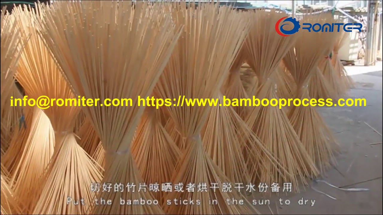 Automatic Bamboo Product Processing Flow Introduction - YouTube
