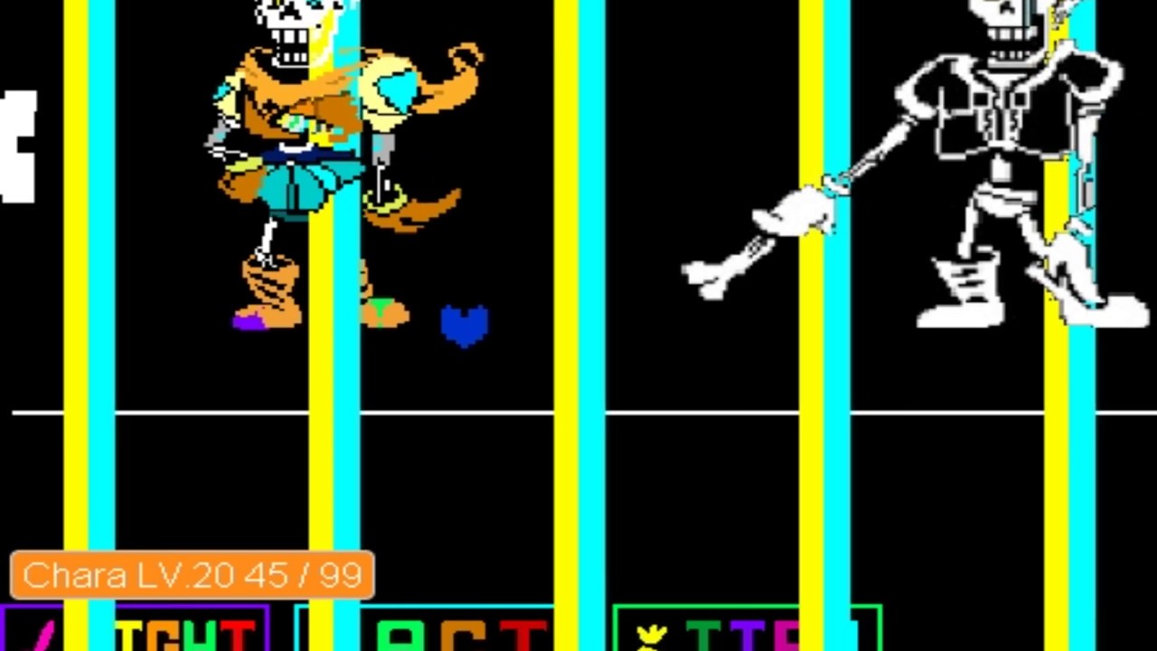 (Scratch)Ink Papyrus Fight - YouTube