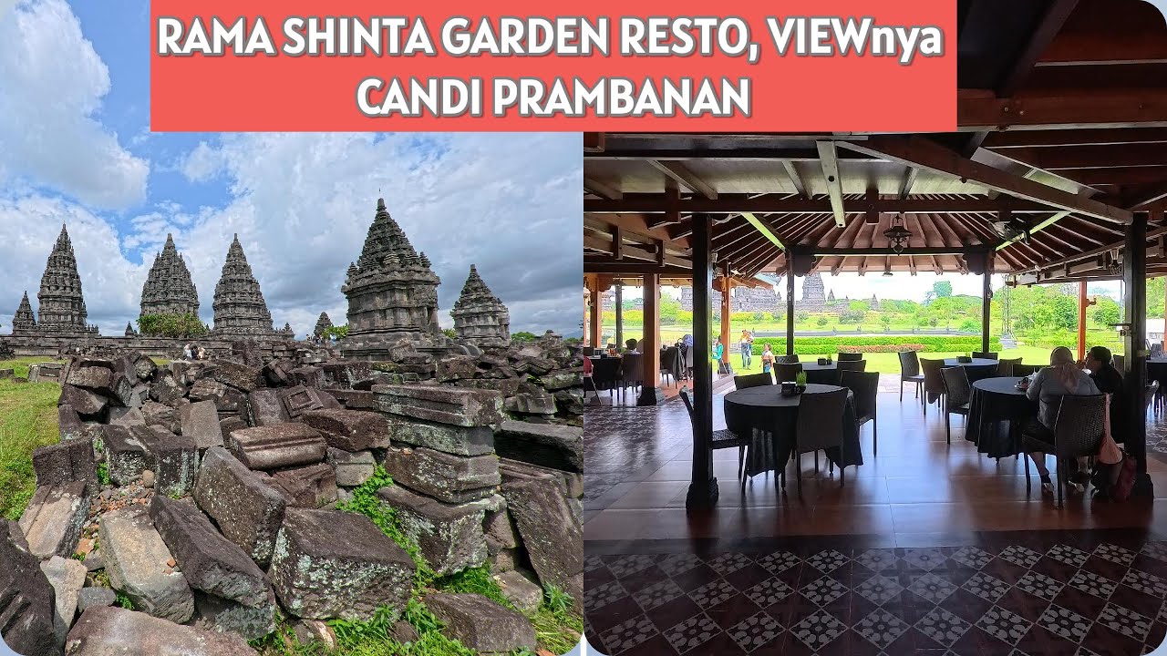 MAKAN SIANG di RAMA SHINTA Garden Resto JOGJA sambil menikmati ...