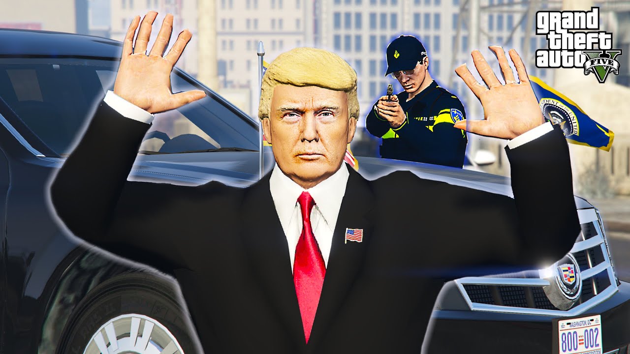 NEDERLANDSE POLITIE vs DONALD TRUMP! - GTA 5 Politie en boefje - YouTube