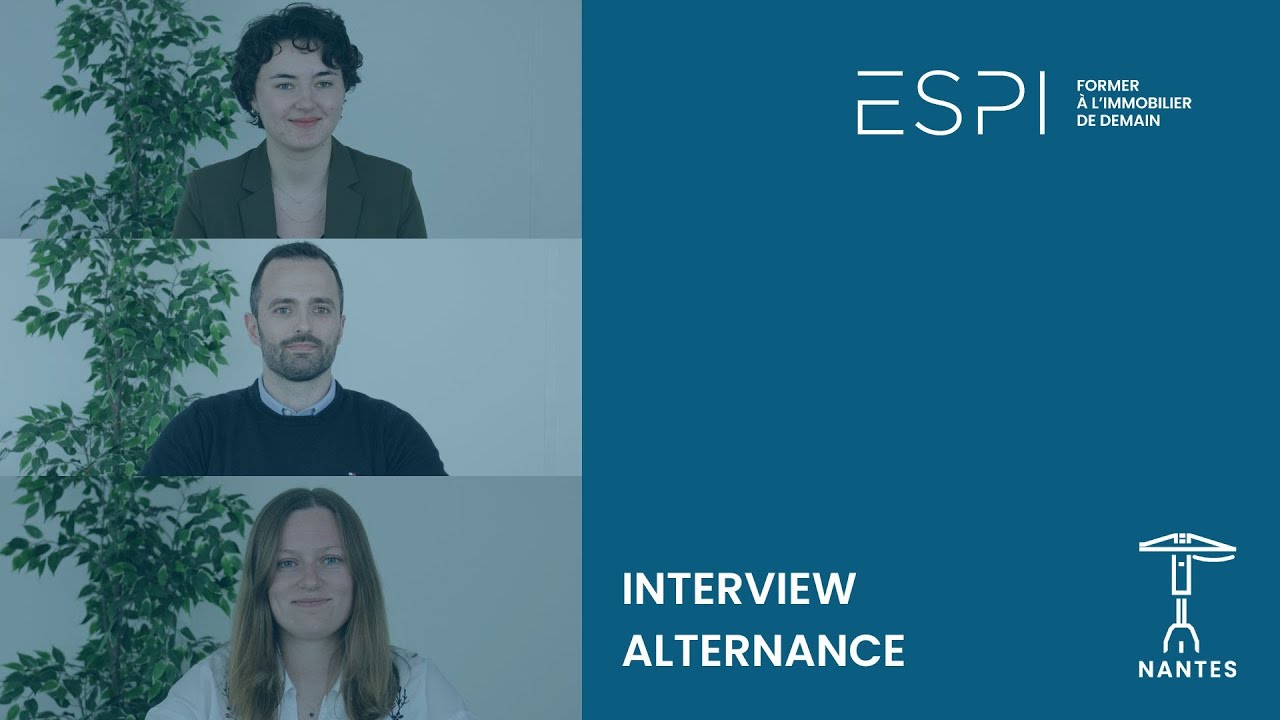 INTERVIEW | L'expérience de l'alternance en tant qu'étudiants de l'ESPI - YouTube