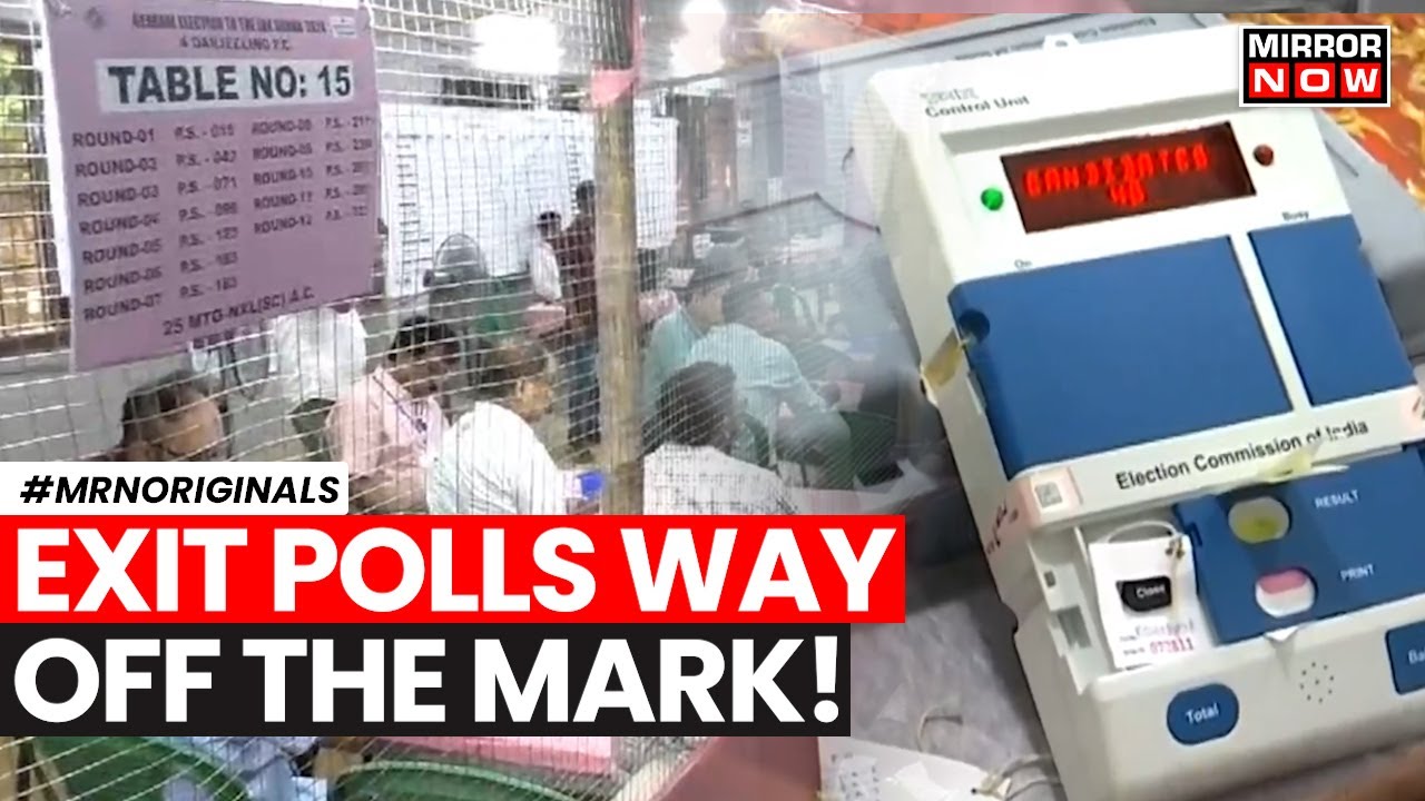 Chunav Result | Most Exit Polls Prediction Go Wide Off The Mark In Lok ...