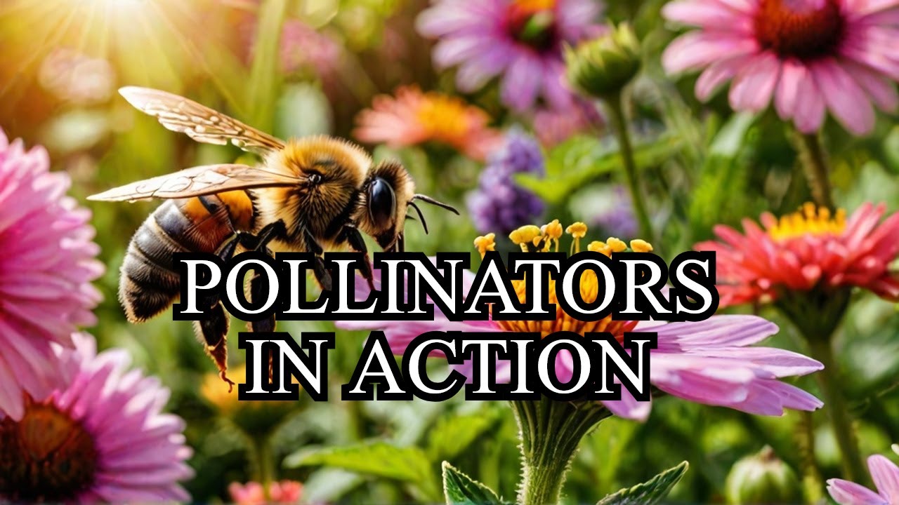 The Hidden World of Backyard Pollinators in ACTION - YouTube