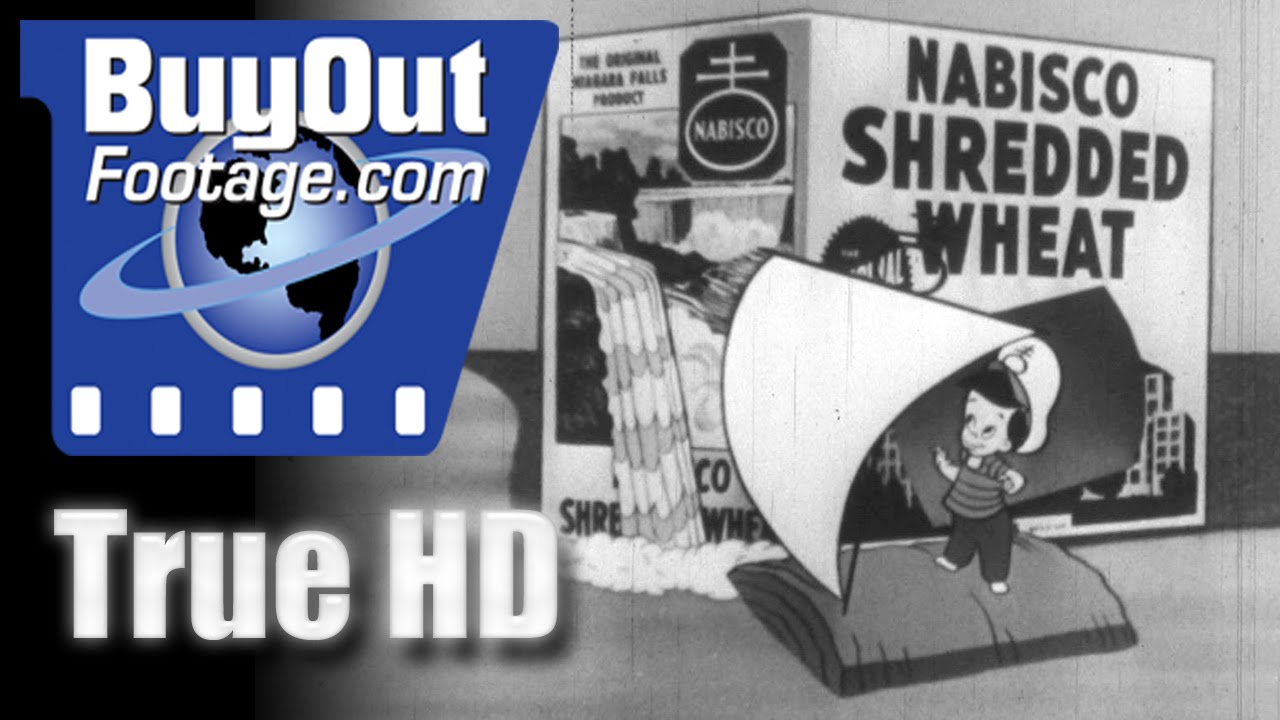 TV Commercial - Nabisco Shredded Wheat 1940's - 1950's - YouTube
