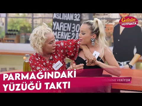 Çiğdem Hanım^dan Herkesi Şaşırtan Hareket - Gelinim Mutfakta 17 Ağustos Perşembe