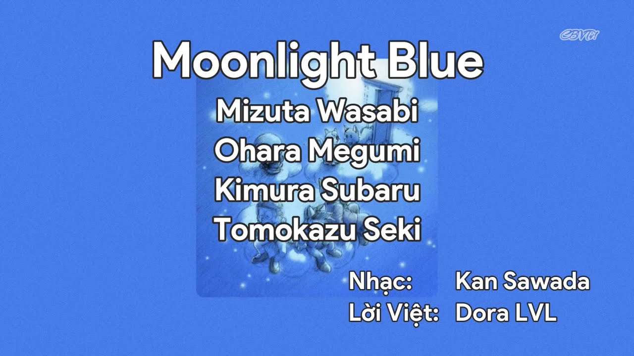 KaraVie 『MOONLIGHT BLUE』| Nhạc phim Doraemon Tập 356: Tiếng hát đêm ...