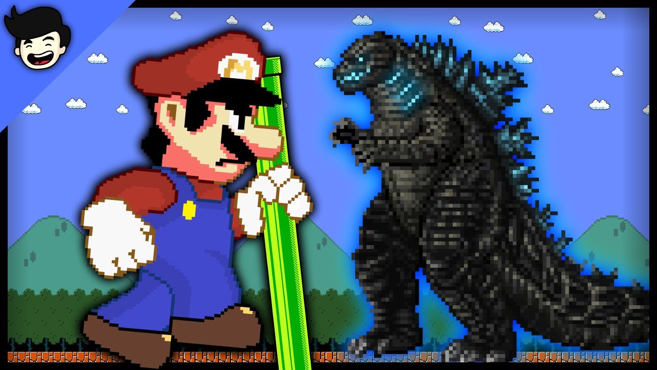 🍄Mario Bros. vs. Godzilla Mayhem!!!🔥 [Mario Cartoon Animation] - YouTube