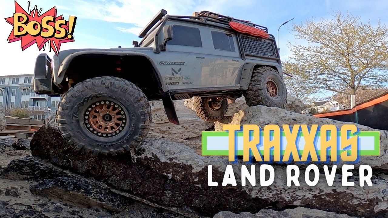 TRAXXAS TRX4 - Land Rover Defender - Injora Beadlocks Put to the Test ...