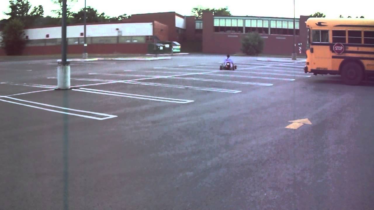 Simplex Challenger Vintage Go Kart - YouTube