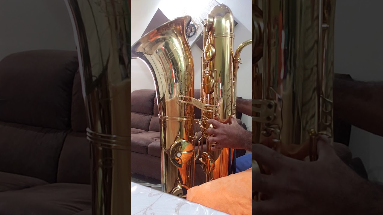 Sax,Contra baixo,se natural grave - YouTube