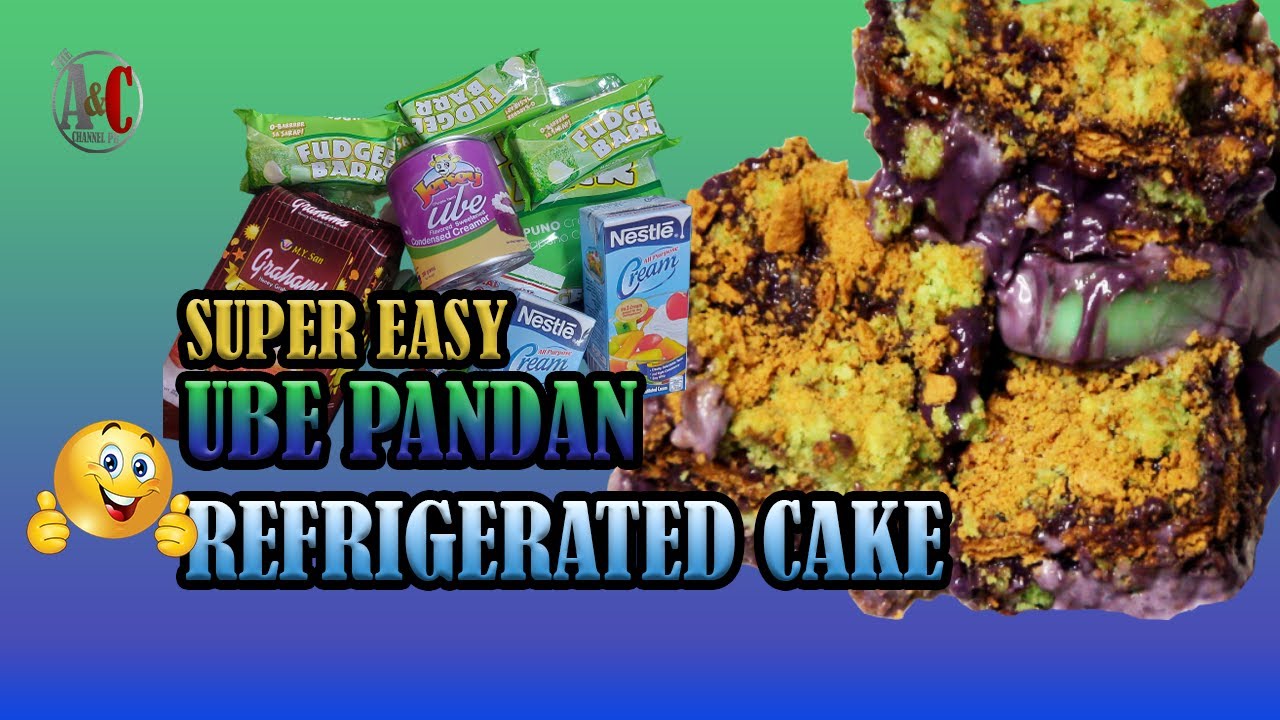 Ube Pandan Refrigerated Cake (Super Easy lang Bes!) | No Bake Series ...