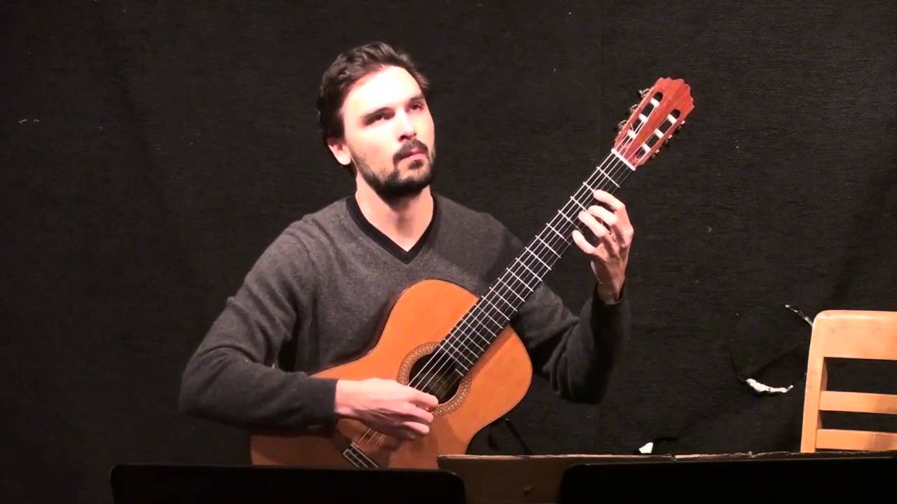 Bach - Sarabande and Double BWV 1002, Isaac Sharp - Guitar - YouTube